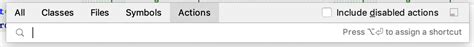 Hide An Action From Intellij Idea Action Search Stack Overflow