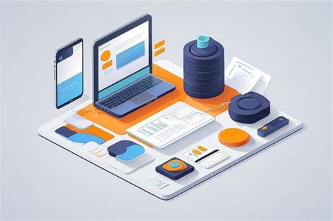 Premium Ai Image Product Iteration Concept Illustration