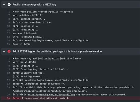 Workflow Fails While Latest Tag Is Being Added · Issue 1692 · Codex