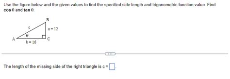 solved use the figure below and the given values to find the