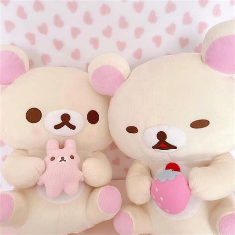 ᐠ ˕ マ On Twitter Rilakkuma Plushie Soft Pink Theme Cute Icons