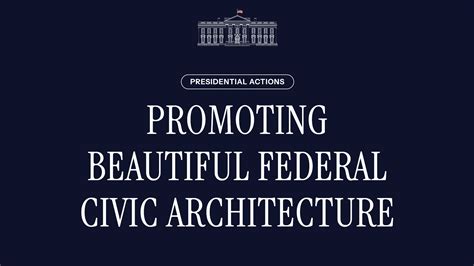 Trump Signs Promoting Beautiful Federal Civic Architecture Executive Order