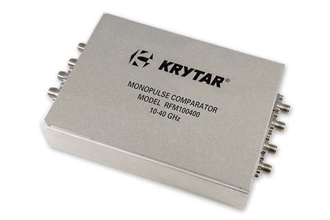 Monopulse Comparators