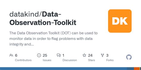 Github Datakinddata Observation Toolkit The Data Observation