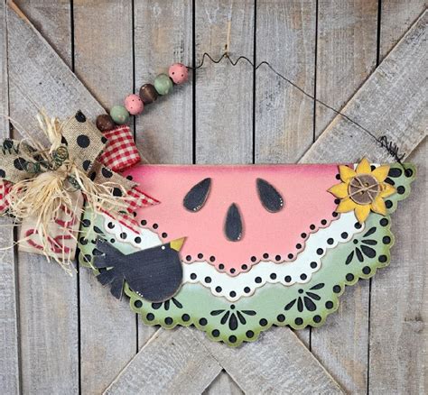 Vintage Watermelon Sign Diy Kit Solelyyou