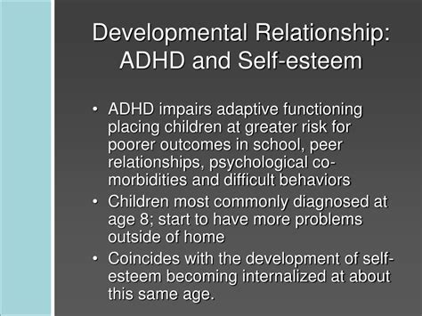 Ppt Adhd Self Esteem And Stigma Powerpoint Presentation Free