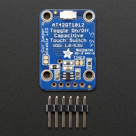 Adafruit Standalone Toggle Capacitive Touch Sensor Breakout