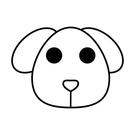 Dog Icon On White Background 47550541 Vector Art At Vecteezy
