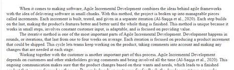 Agile Incremental Development BIT 415 Homework Help Agile Incremental Development BIT 415 Homework Help
