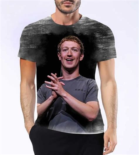 Camisa Camiseta Mark Zuckerberg Frases Motivacional Hd 8 Estilo