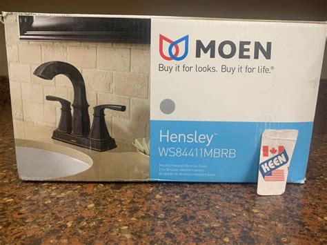 Moen Canada 4 Inch Centerset 2 Handle Bathroom Faucet In Mediterranean
