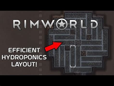 Trying To Be Efficient With Hydroponics R Rimworld