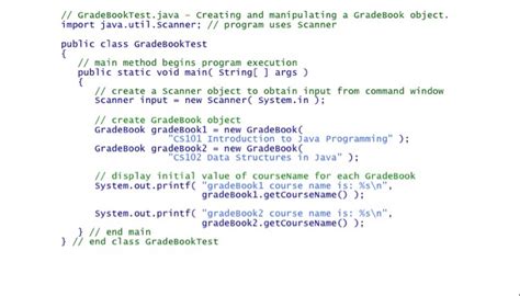 solved consider the gradebook class given on slide 40 and