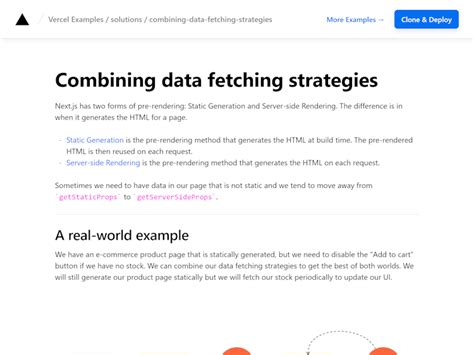 find your documentation templates vercel