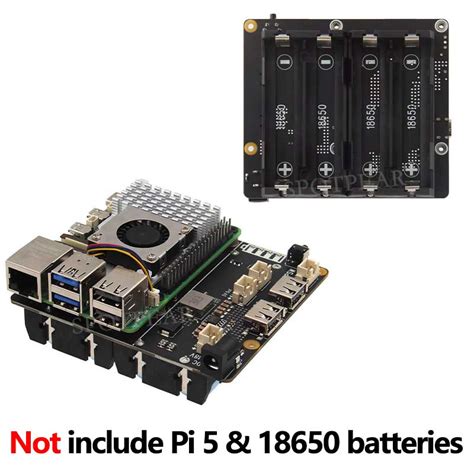 X1202 Raspberry Pi 5 Ups Board Uninterruptible Power Supply For 18650 Li Battery Not Includ 4