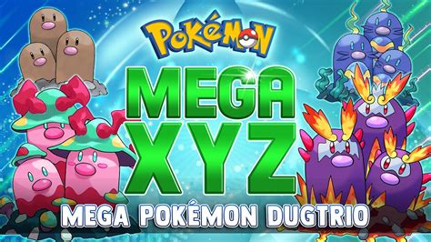 Full Gen 1 Mega Pokémon Dugtrio Mega Evolutions X Y Z Youtube