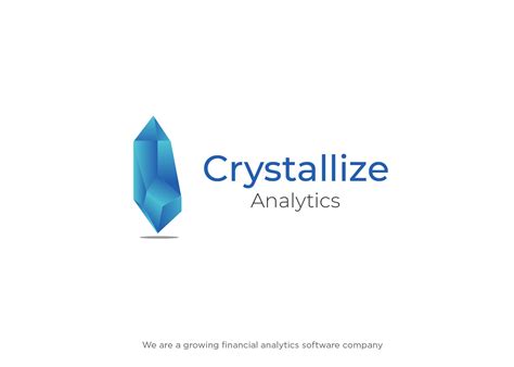 Modern Professional Business Software Logo Design For Crystallize