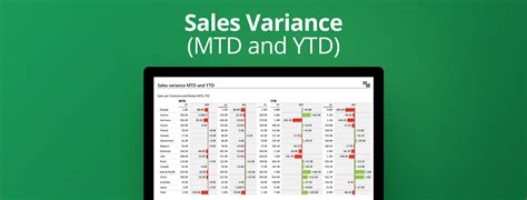 multi level sales variance report free template zebra bi