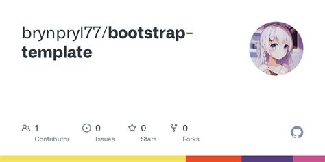 Github Brynpryl77bootstrap Template