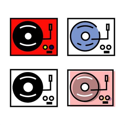 Premium Vector Turntable Vector Type Icon