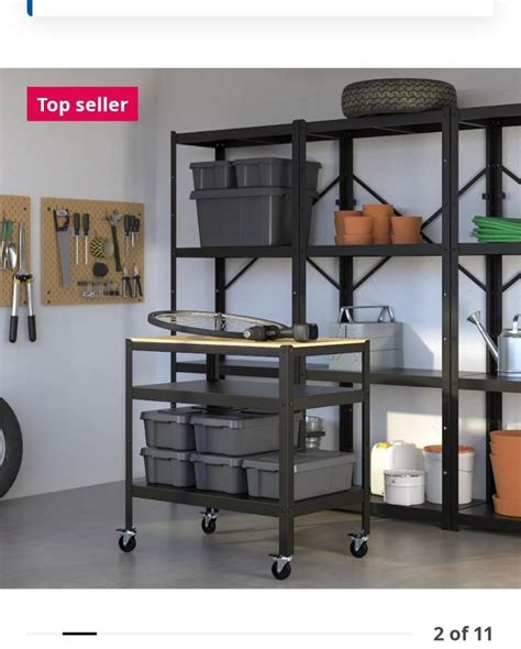 Ikea Bror Kitchen Trolley Furniture And Home Living Furniture Shelves