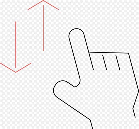 手绘上下滑动的手势图png图片素材下载 图片编号yokrmbry 免抠素材网