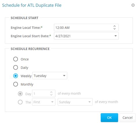 Report Scheduling