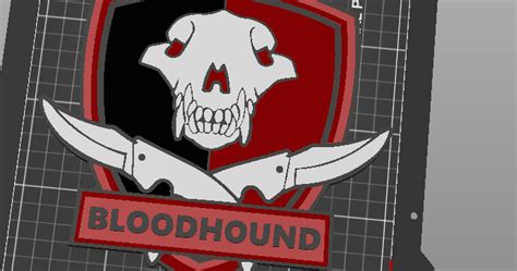 Bloodhound Pin Csgo By KenanAzE Download Free STL Model Printables Com