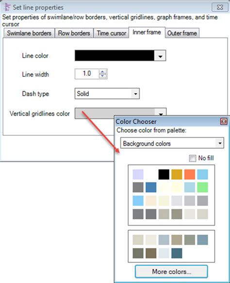 using rows and swimlanes onepager documentation