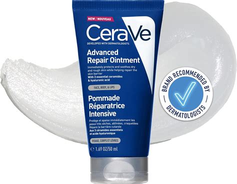 Cerave Advanced Repair Ointment For Very Dry And Chapped Skin 88ml