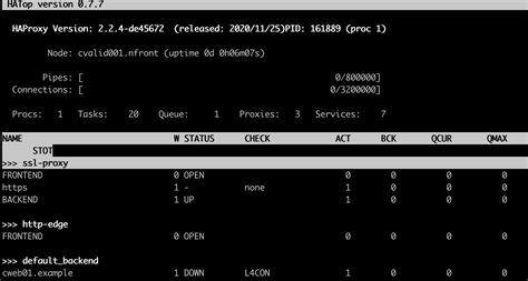 Health Check Is Stopped Under Special Conditions Haproxy 22x