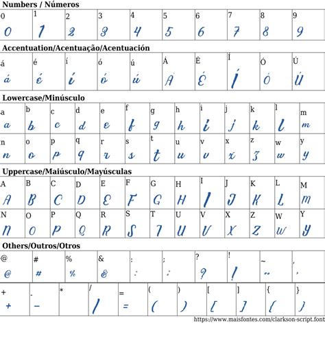 Clarkson Script Font Free Download Maisfontes