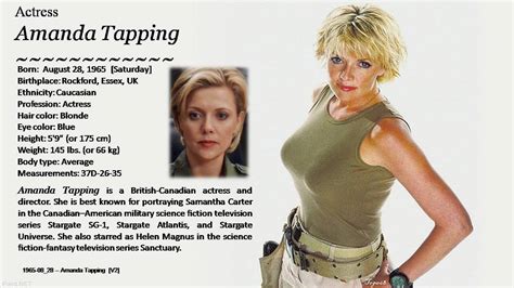 1965 08 28 Amanda Tapping [v2] By Avanti Ii On Deviantart