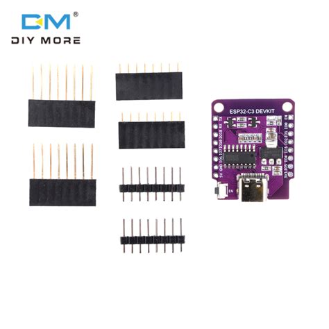 Diymore Mini Esp32 C3 Wifi Bluetooth Ble50 Development Doard Equipped