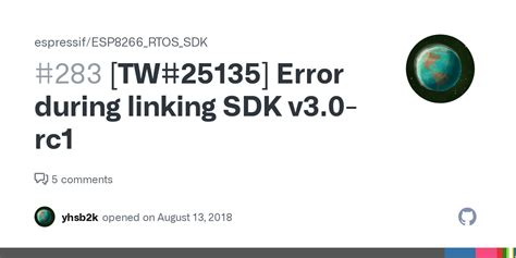 TW Error During Linking SDK V Rc Issue Espressif ESP RTOS SDK GitHub