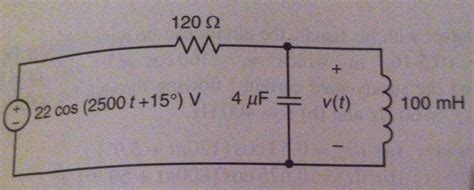 solved determine voltage v t in the circuit shown i know