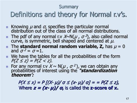 Ppt Normal Random Variables Powerpoint Presentation Free Download Id5498809