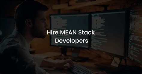 Hire Mean Stack Developers Boost Your Project Today