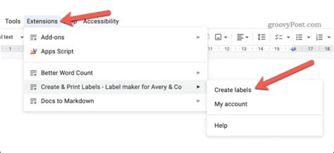 How To Make Labels In Google Docs