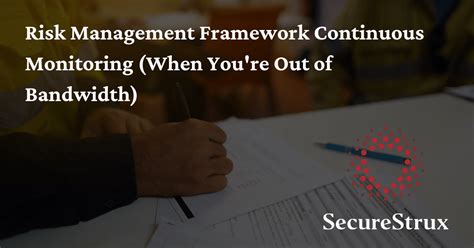 Rmf Continuous Monitoring Plan Template Printable Word Searches