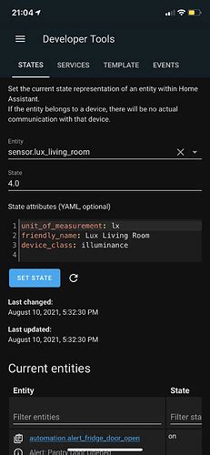 Automation Issue Check Lux Act On Light Configuration Home