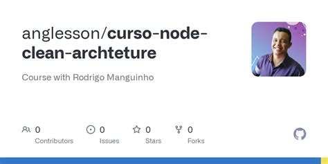 GitHub Anglesson Curso Node Clean Archteture Course With Rodrigo Manguinho