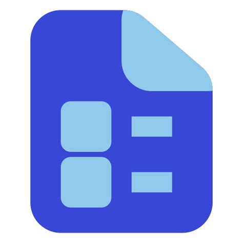 List File Extension Document File Type Type Format Icon
