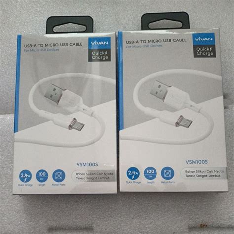 Jual Kabel Data Vivan Shopee Indonesia