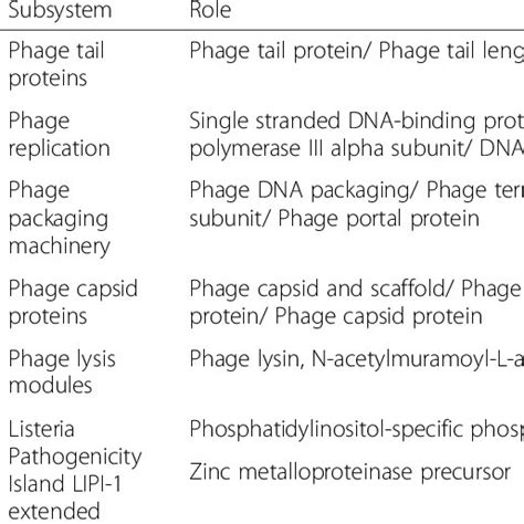 Systems Included Phages Prophages Transposable Elements Plasmids