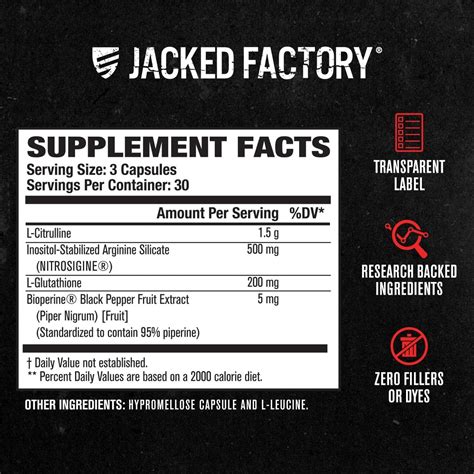 Jacked Factory No Xt Nitric Oxide Supplement 90 Philippines Ubuy