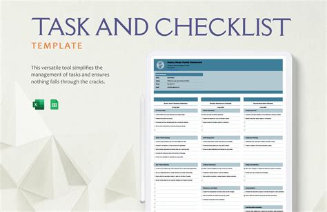 FREE Task Checklist Templates Examples Edit Online Download