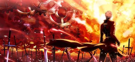 Download Fate Unlimited Blade Works Archer Wallpaper Wallpapers Com