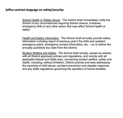 Sample Contract Language Archives Colorado Association Of Charter School Authorizers