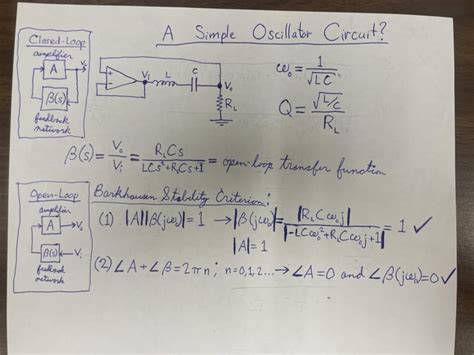 Creating An Electronic Oscillator R Electricalengineering